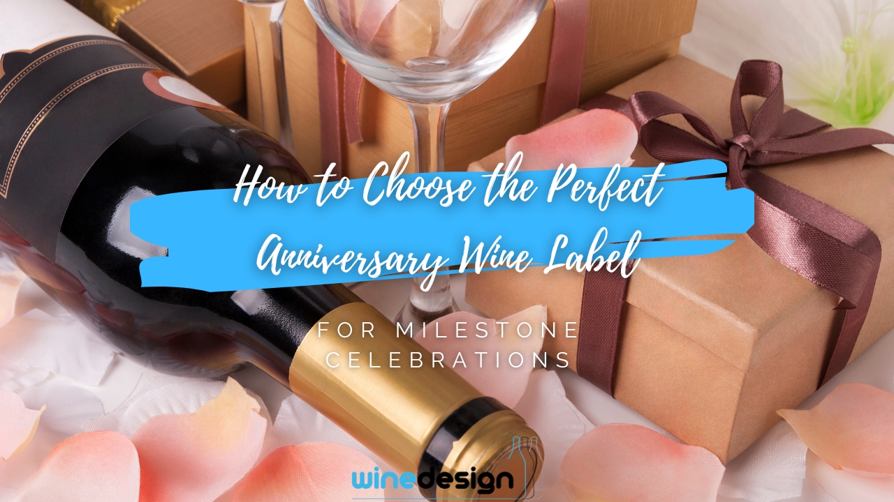 Celebrating Milestones: Custom Anniversary Wine Labels | Hunter Valley