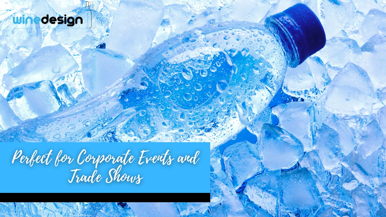 Custom Logo Bottled Water for Corporate Events & Trade Shows